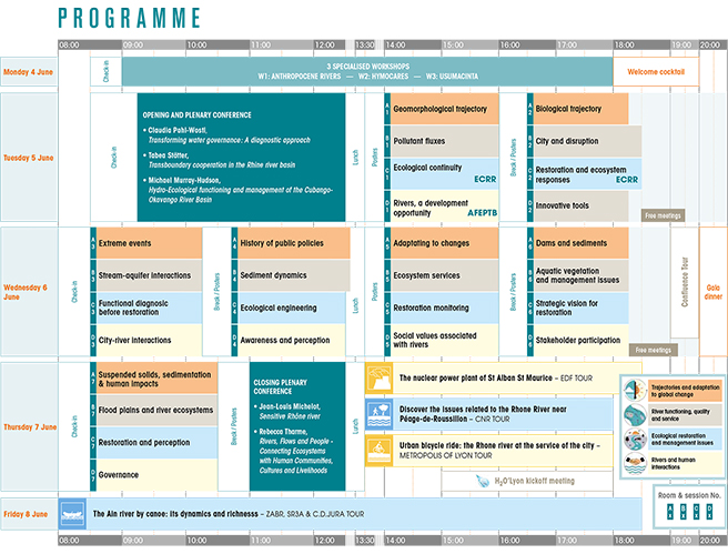 I.S.Rivers - General programme